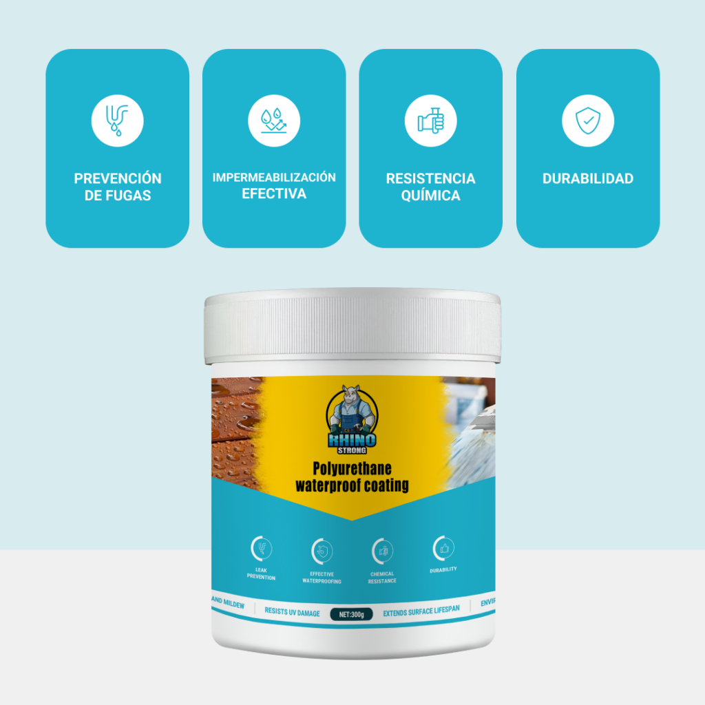 RHINOFIX Wateraegis – sellador impermeable transparente para cualquier ...